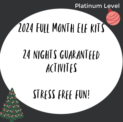 Full Month Elf Kit -PLATINUM LEVEL – AllyBeeDesigns & Elf Accessories ...